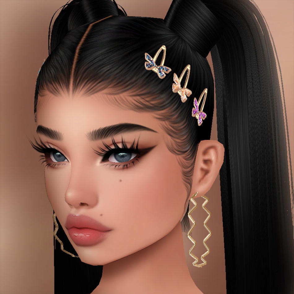 Hair-Clips V1 (Snap-Clips) – Virtualslay